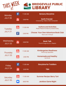 Bridgeville Public Library – Bill & Grace McDivitt Center for Lifelong ...